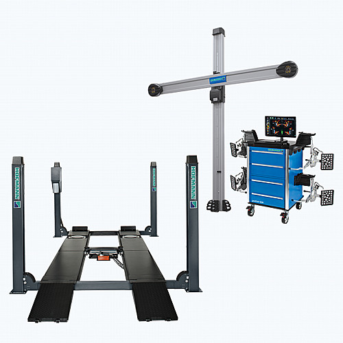 HOFMANN GEOMETRIA GEOLINER® 670 XD LIFT AC100 + QUATTROLIFT® 4000 WA